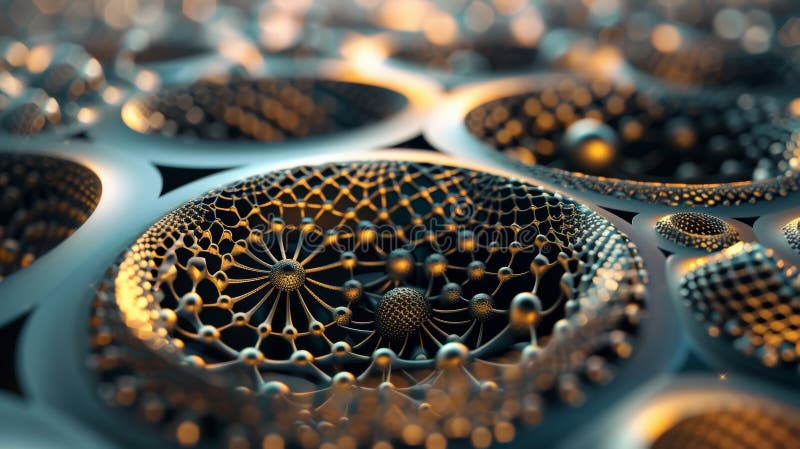 Delicate and Intricate Geometric Patterns Fill the Frame Making this ...