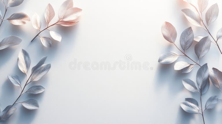 The Delicate and Intricate Patterns of Natural Tree Leaves Cast a ...