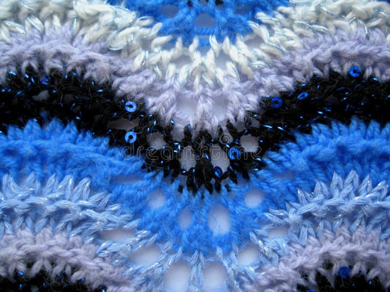 Delicate Knitted Fabric Texture Stock Photo - Image of colorful ...
