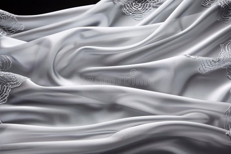 Delicate Lace Fabric Pattern Soft Diffused Craft Lace Fabric, Soft ...