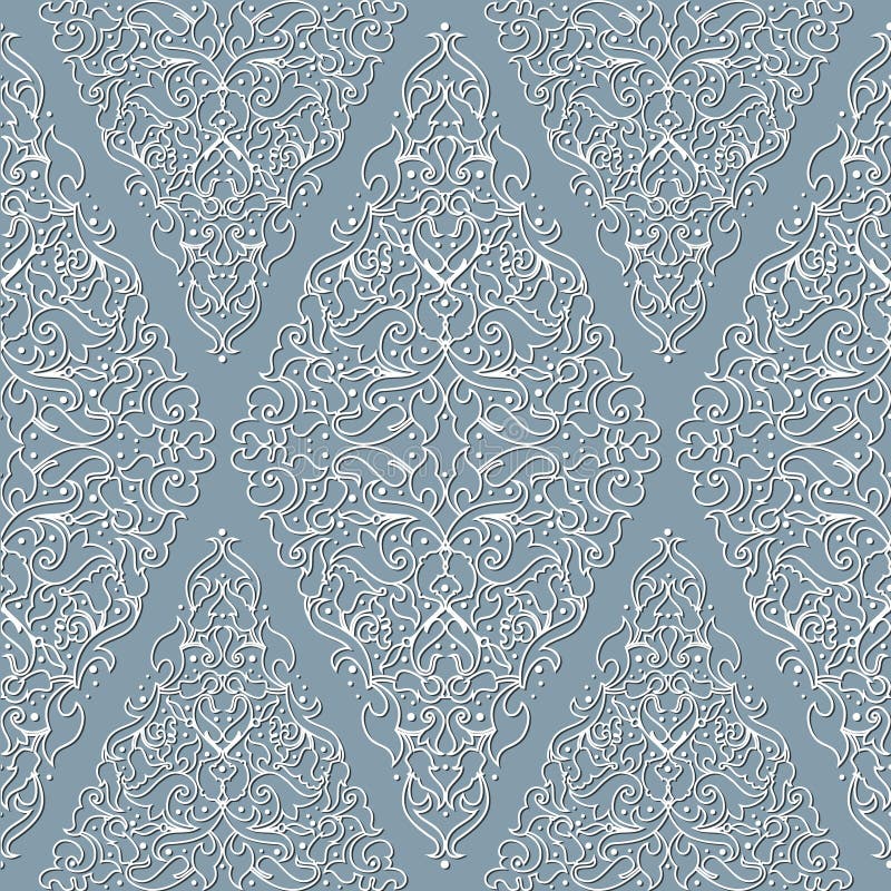 Delicate Lace. Seamless Pattern. Design of Cards, Wallpapers. Stock ...