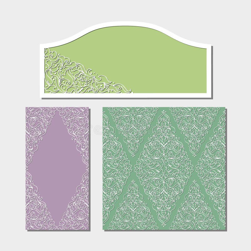 Delicate Lace. Seamless Pattern. Design of Cards, Wallpapers. Stock ...