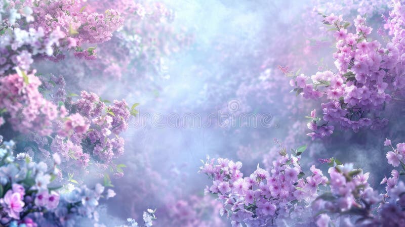 Delicate Lilac Flowers Rest on a Soft Pink Fabric Drape, Creating a ...
