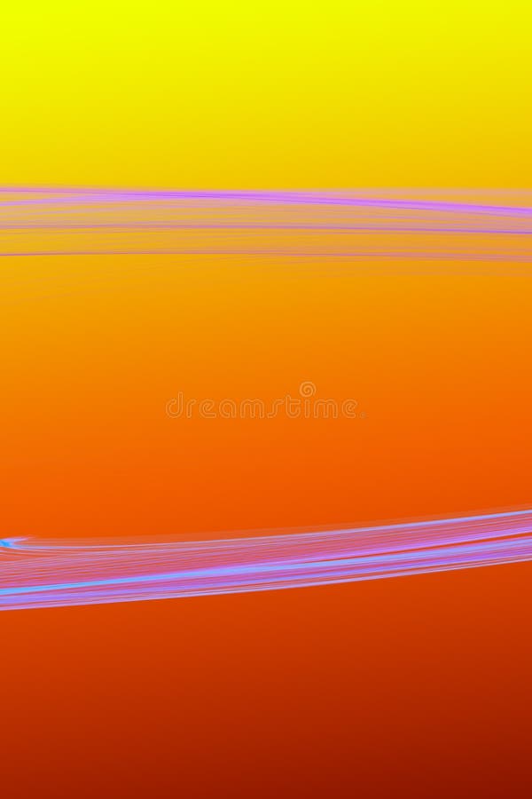 Delicate Lines.Colorful Abstraction on a Gradient Background. Stock ...