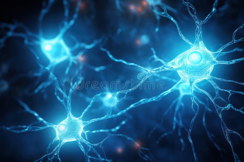 Delicate Neuron Cells Knots. Generate Ai Stock Photo - Image of biology ... Delicate Neuron Cells Knots. Generate Ai Stock Photo - Image of biology ...