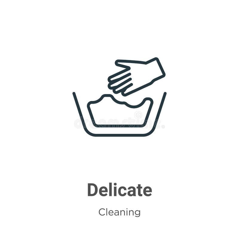 Delicate Icon in Filled, Thin Line, Outline and Stroke Style. Vector ...