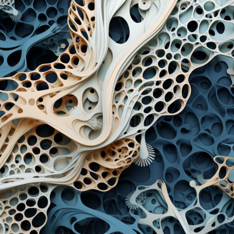 Delicate Paper Cutouts: Abstract Biomimicry Inspired Healthcare ...