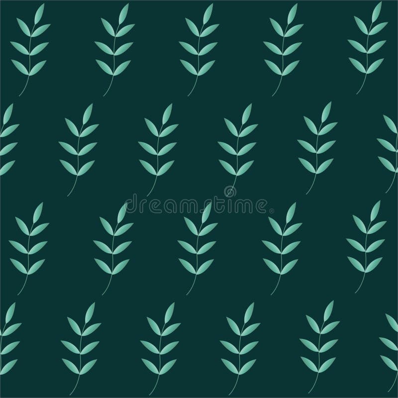 Delicate Pattern in the Form of Branches and Leaves. Wallpaper or ...