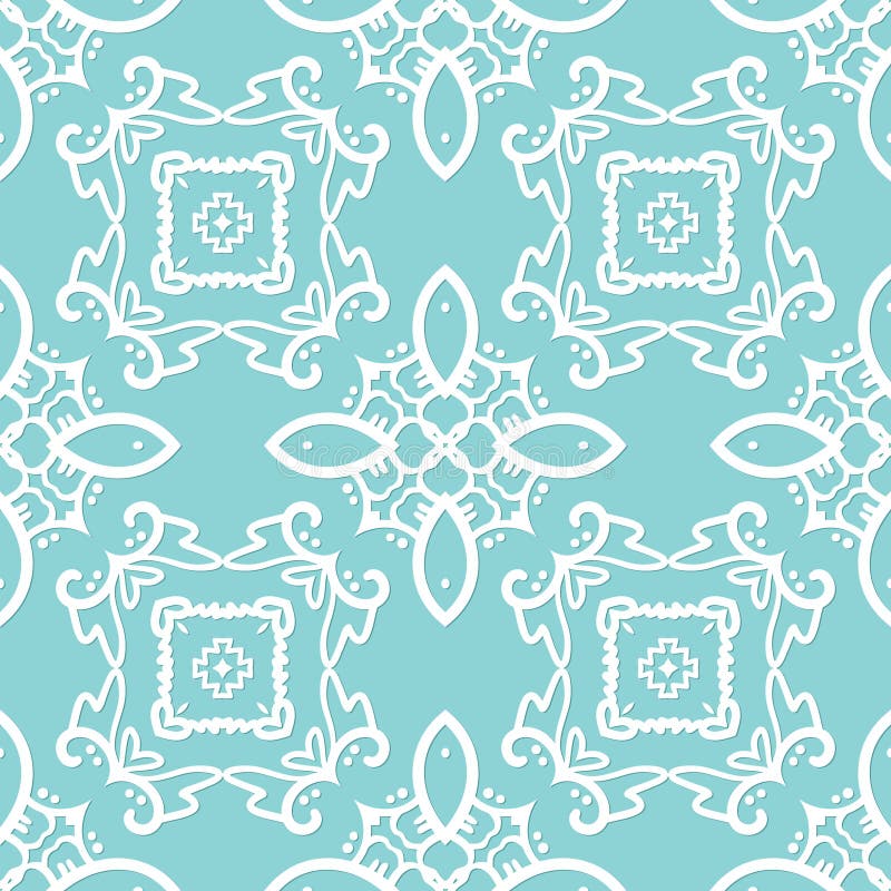 Delicate pattern stock vector. Illustration of psychedelic - 32370113