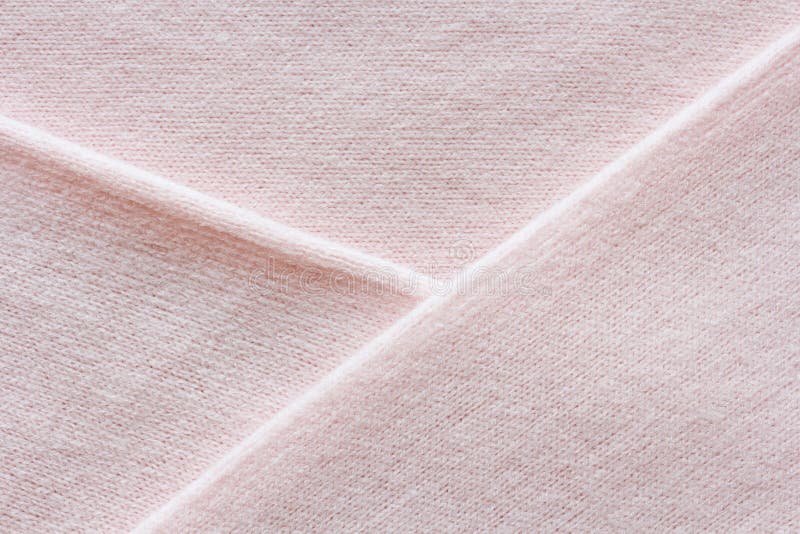 Pink Cashmere Fabric Texture, Natural Wool Draped, Top View Stock Photo ...