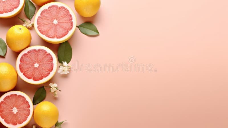 Grapefruit Border Stock Illustrations – 629 Grapefruit Border Stock ...