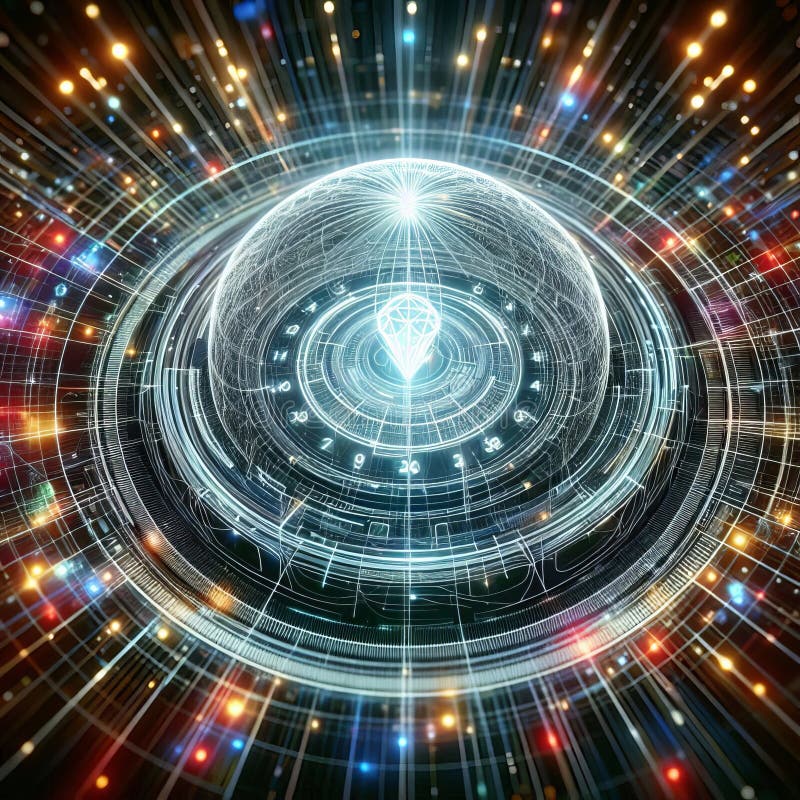 A Delicate but Powerful Digital Time Capsule Etched in Holograp Stock ...