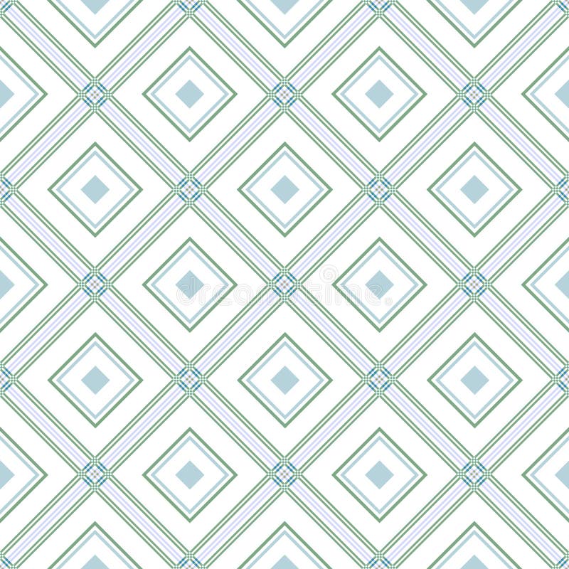 Delicate Romb Geometric Background Pattern Green White Grey Stock ...