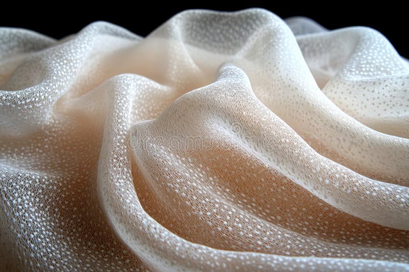 Delicate Sheer Textures with Semi-transparent Patterns, Layers, and ...