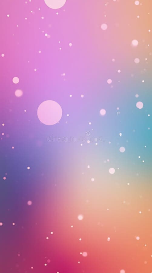 Delicate, Soft-focus Circles Dance Across a Spectrum of Pastel Hues ...