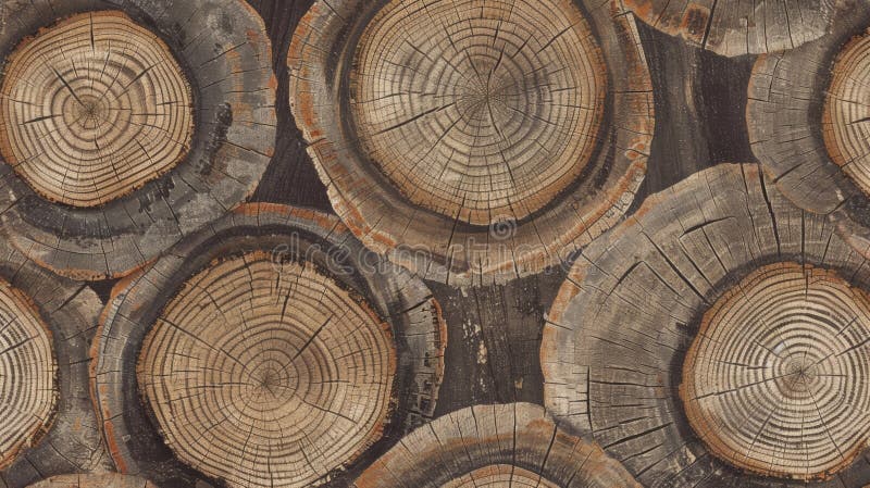 Delicate Speckles in Varying Shades of Brown Form Concentric Circles ...