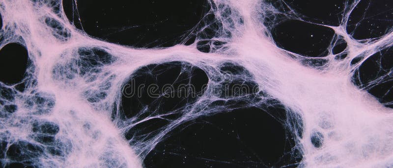 Intricate Spider Web Texture Overlay with a Tactile Feel Against a Dark ...