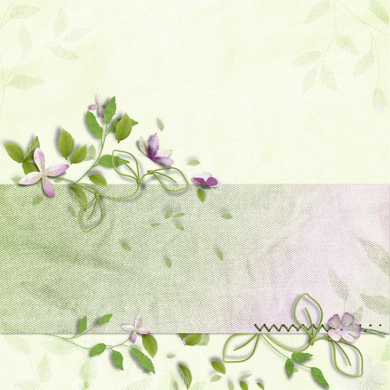 Delicate spring background stock illustration. Illustration of ...