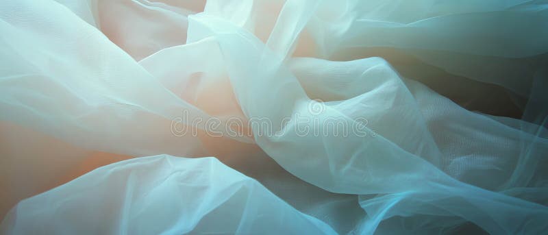 Exploring the Delicate Texture of Translucent Rice Paper on a Soft ...
