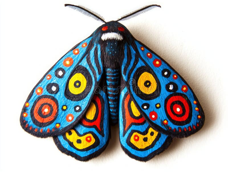 Delicate Tiger Moth Rests with Closed Wings, Revealing a Spectacular ...