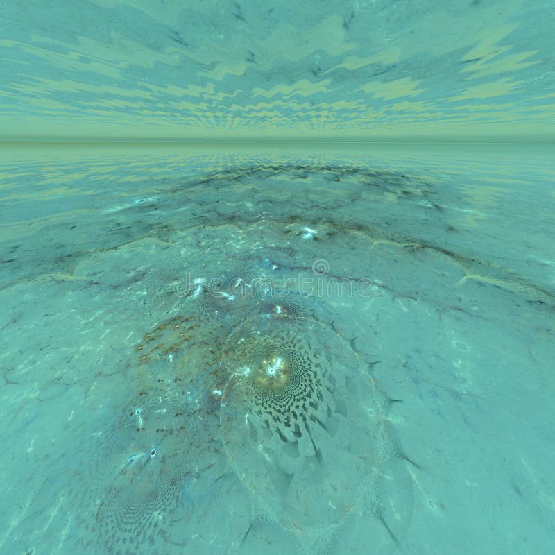 Delicate Turquoise Translucent Composition Stock Image - Image of ...