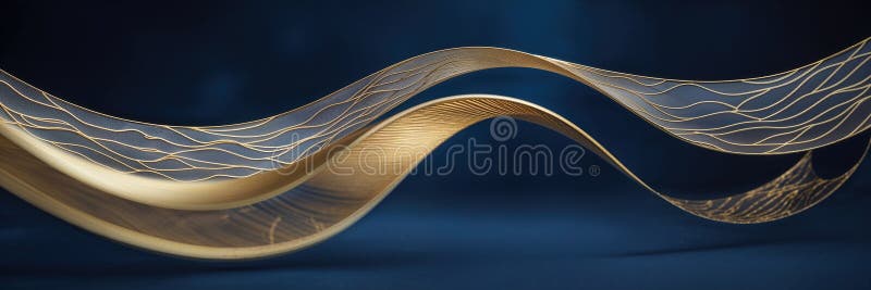 Delicate Waves Elegantly Twist and Turn, Showcasing Intricate Patterns ...