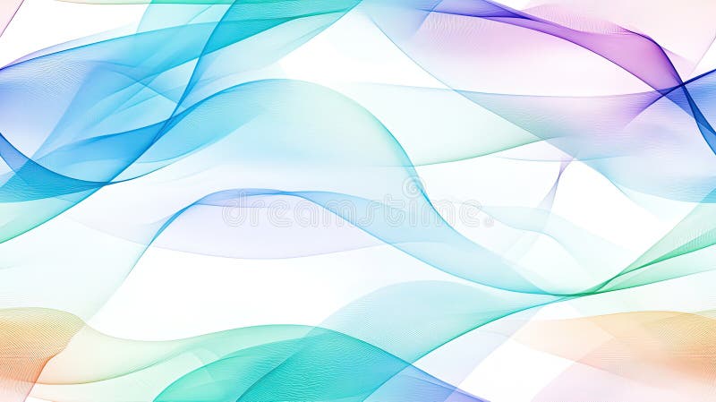 Delicate Waves of Pastel-colored Fabric Ripple Softly, Creating a ...