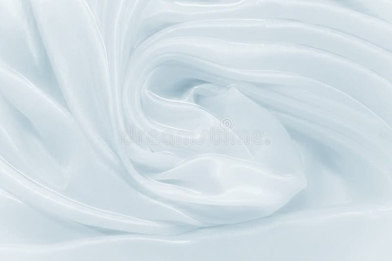 Delicate Waves of Satin Silk Stock Image - Image of sheet, white: 19617889
