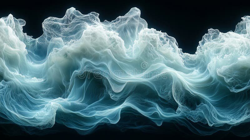 Fluid Patterns of Translucent Waves Illustrate Intricate Beauty in a ...