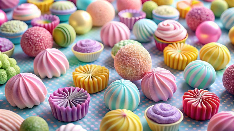 Petite Intricately Designed Confectionery Stock Illustrations – 3 ...