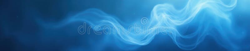 Delicate Wisps of Blue Mist Suspended in Air with Soft Focus Effect ...