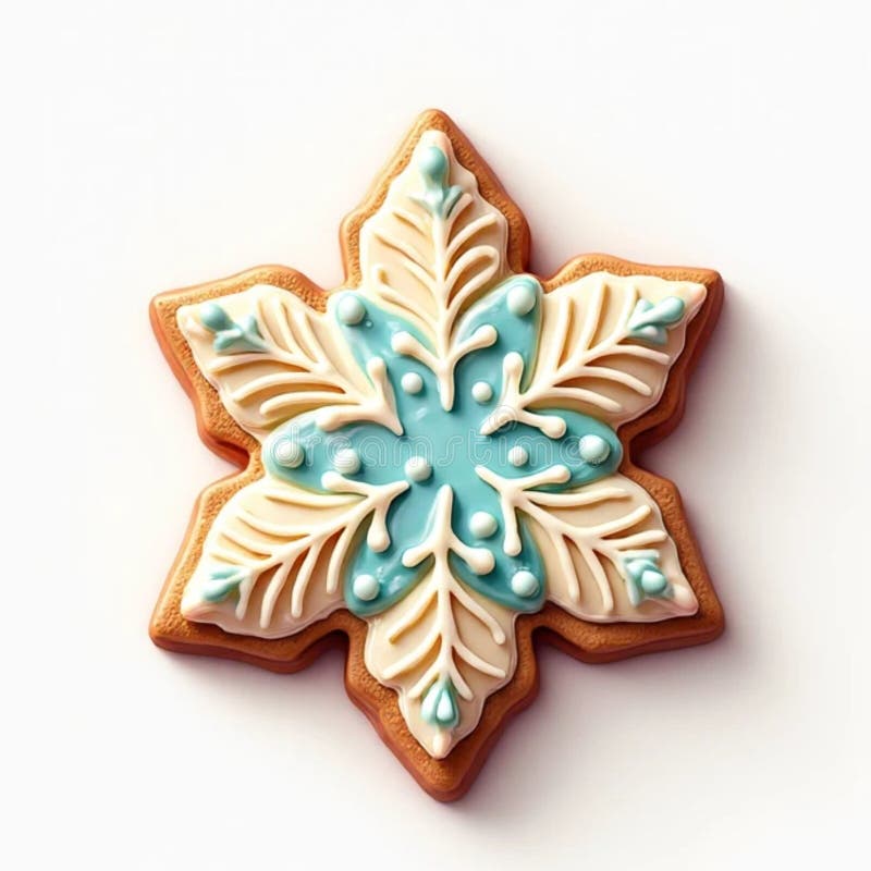 Crafted Snowflake Shaped Cookie Stock Photos - Free & Royalty-Free ...
