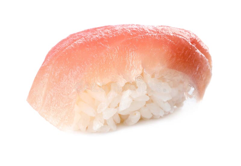 Delicioso Nigiri Sushi Com Atum Isolado Em Branco Foto de Stock ...