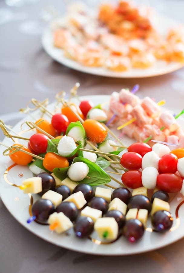 Delicious appetizers stock image. Image of banquet, cheese - 31485899