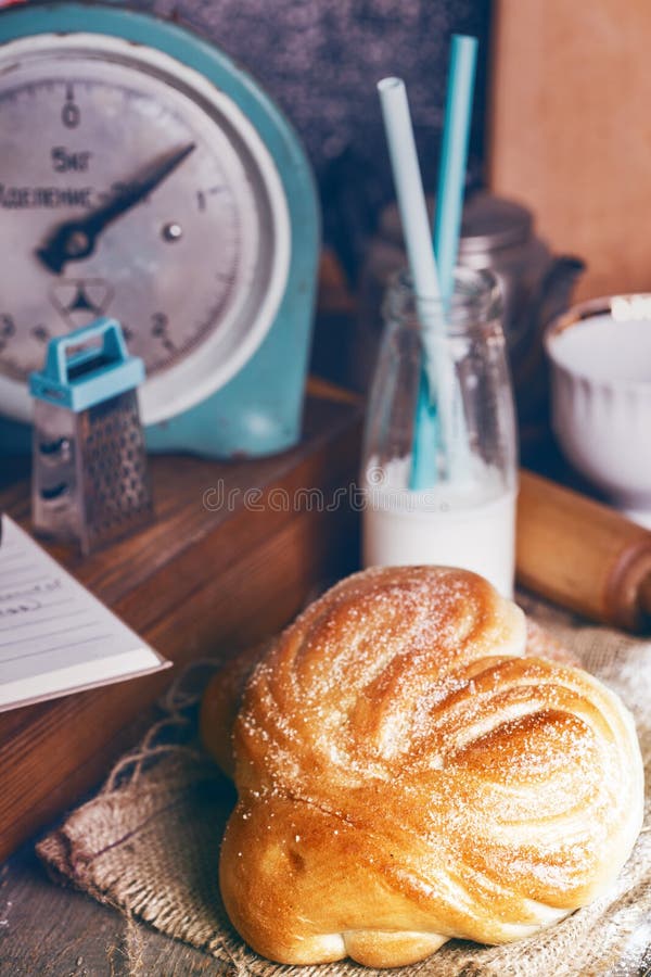 Homemade baking stock image. Image of dessert, recipe - 125992317