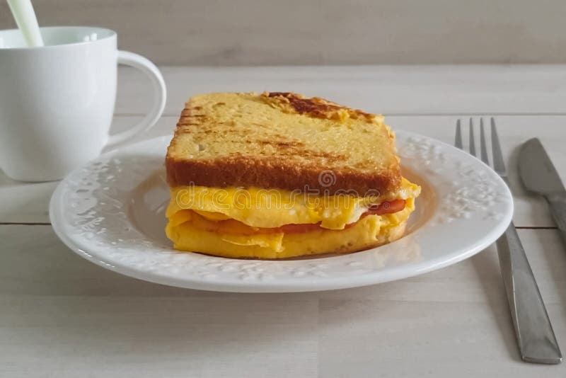 Delicious Appetizing Sandwich, Fast Food Stock Image - Image of dinner ...