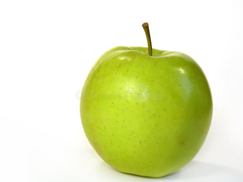Delicious apple on white stock image. Image of isolated - 17617599