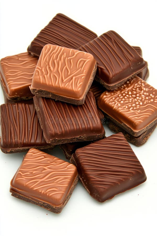 Delicious Assorted Chocolate Truffles with Decorative Patterns ...