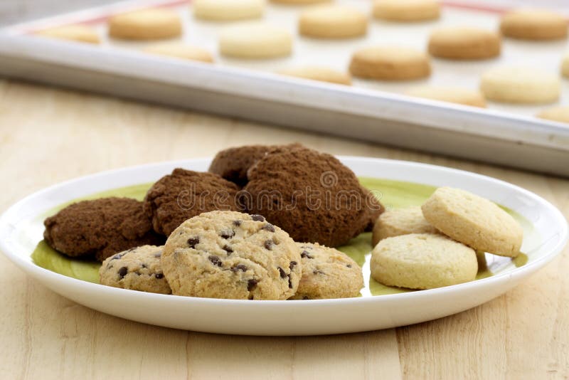 Delicious assorted cookies stock photo. Image of biscuit - 19661156