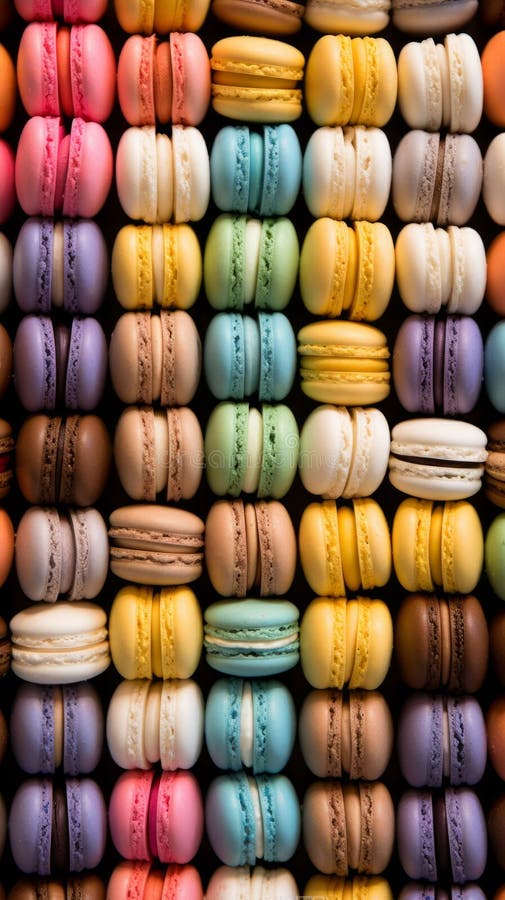 A Delicious Assortment of Macarons Stock Image - Image of tasty, meringue: 315315251