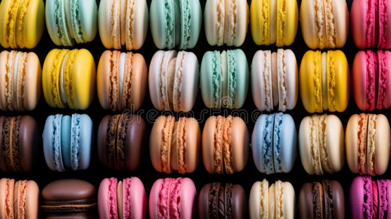 A Delicious Assortment of Macarons Stock Photo - Image of macaroons, gourmet: 315320034