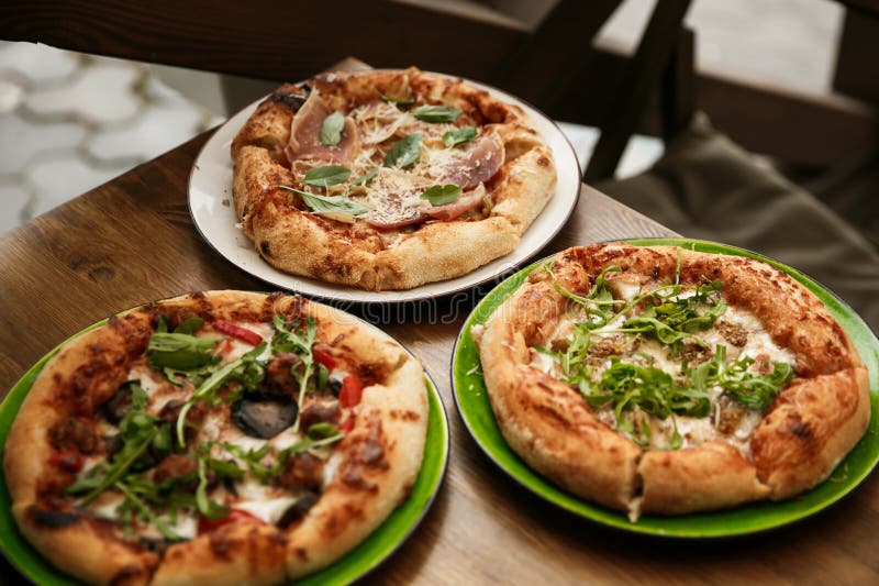 Delicious Assortment of Pizzas with Various Toppings, Perfect for ...