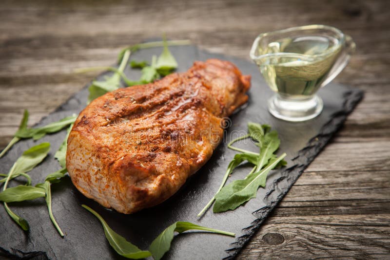 Delicious baked pork stock photo. Image of delicious - 62390418