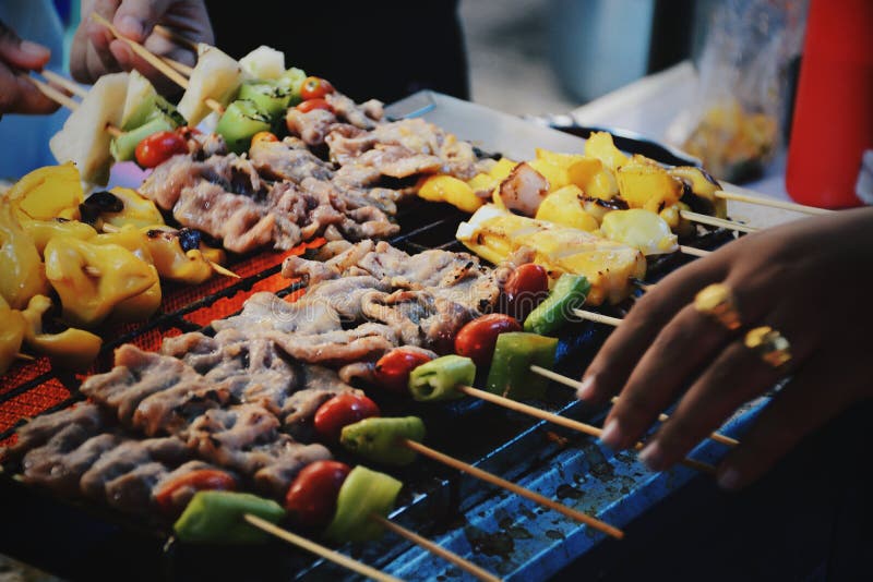 Delicious barbecue stock image. Image of colorful, grilled - 102802117