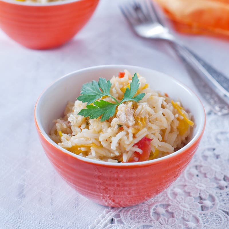Delicious basmati rice stock image. Image of colorful - 30774833