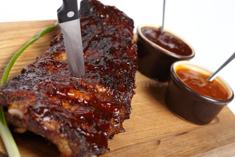 Delicious BBQ ribs stock image. Image of drip, flavorful - 24132955