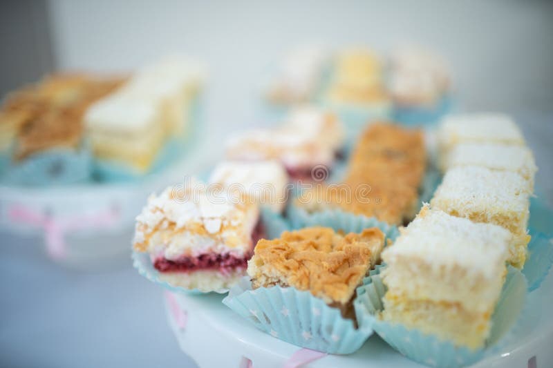 A Delicious and Beautiful Assortment of Colorful Desserts Elegantly ...