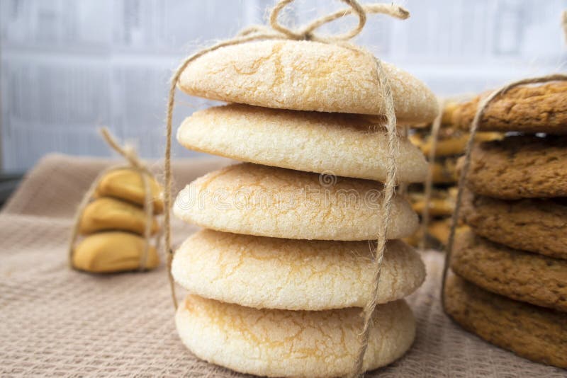 Biscuits stock image. Image of biscuit, dessert, shortbread - 118089589