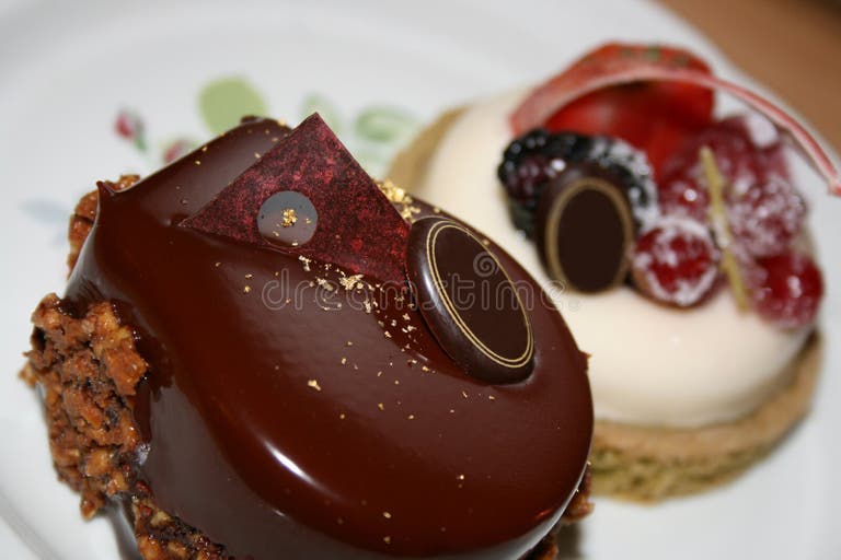 Delicious & Beautiful Pastries Stock Image - Image of fruitcakes, berry ...