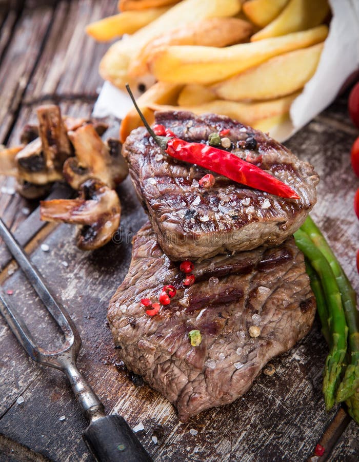 Delicious beef steak stock image. Image of delicious - 40996973